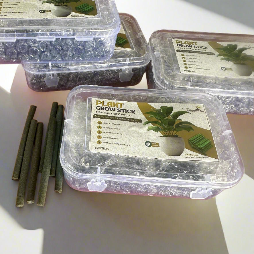 Green Paradise® Plant Grow Stick – 50 Sticks | Boost Growth, Flowering ...